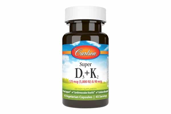 Carlson Super D3 + K2: Boost Bone and Cardiovascular Health
