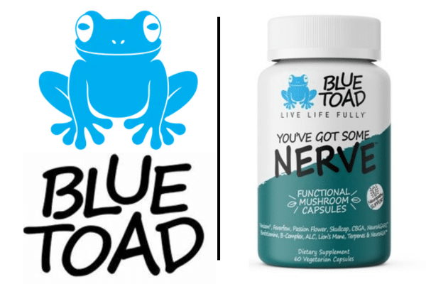 Blue Toad Botanicals Launches You've Got Some NERVE™ Mushroom Capsules